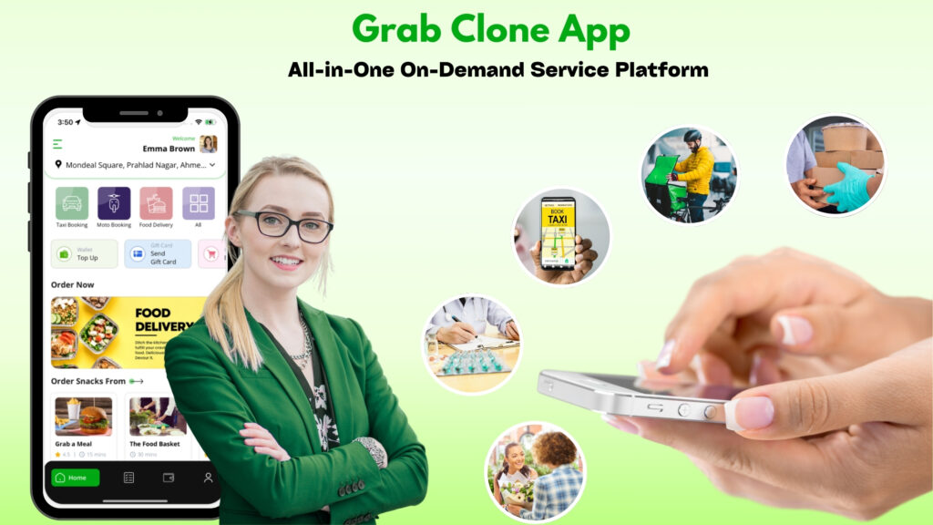 Grab Clone App: Launch All-in-One On-Demand Service Platform