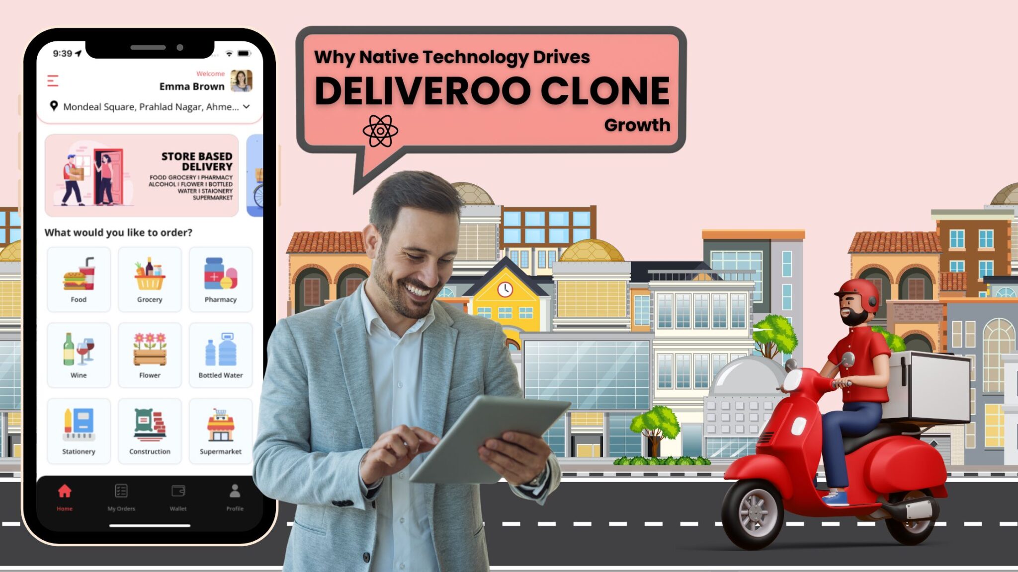 Why Native Technology Drives Deliveroo Clone Growth
