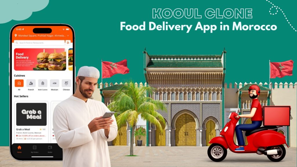 Start a Profitable Food Delivery App in Morocco Using Kooul Clone