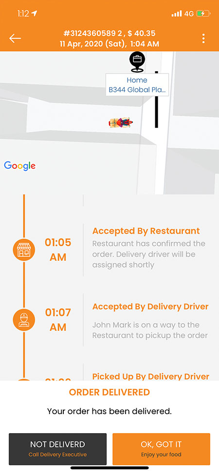 Deliveroo Clone: Food and Grocery Delivery App