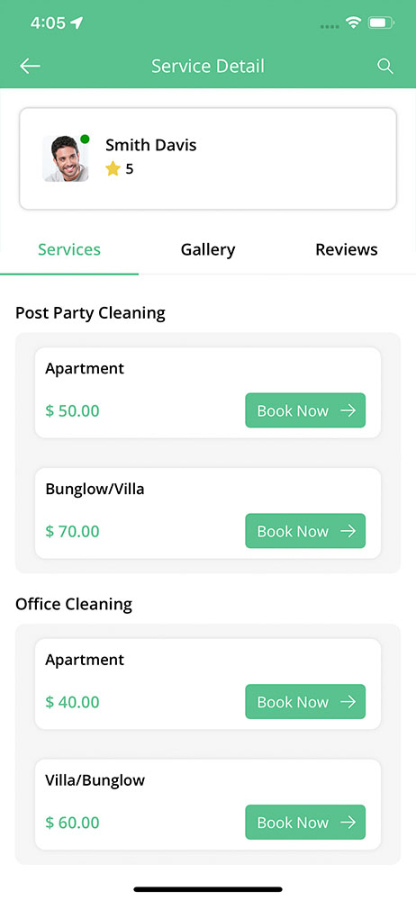 Maid Service App Development | Maid Booking Software