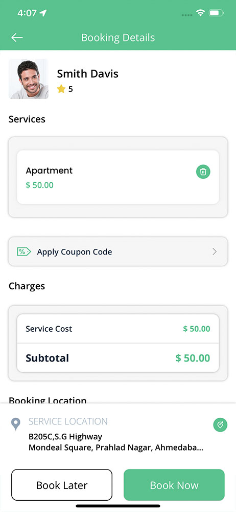 Maid Service App Development | Maid Booking Software