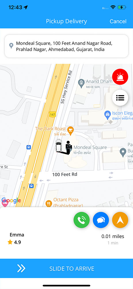 Uber Delivery Clone | Uber Connect Clone