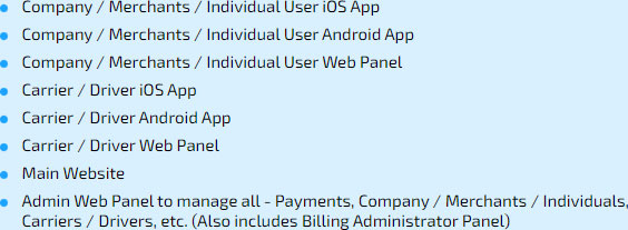 Uber Delivery Clone | Uber Connect Clone