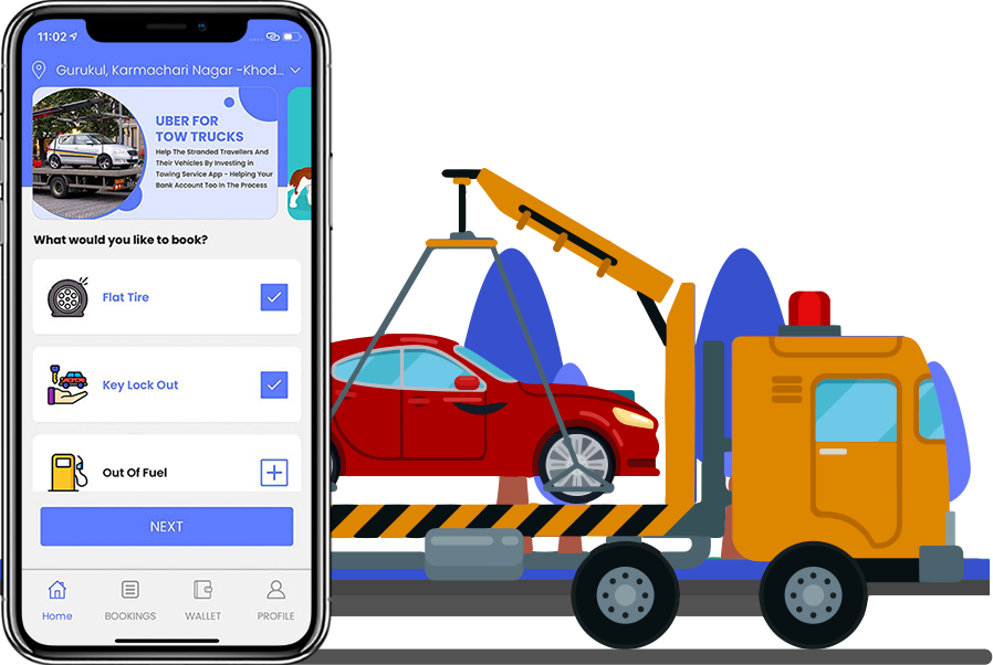 Uber Roadside Assistance App | On Demand Tow Truck App