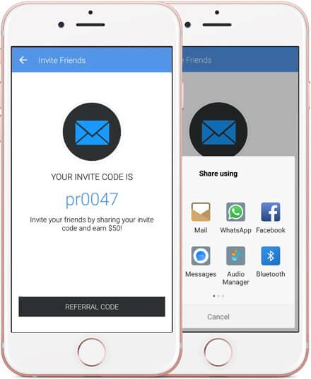 Postmates clone, on demand parcel delivery app, uber delivery clone