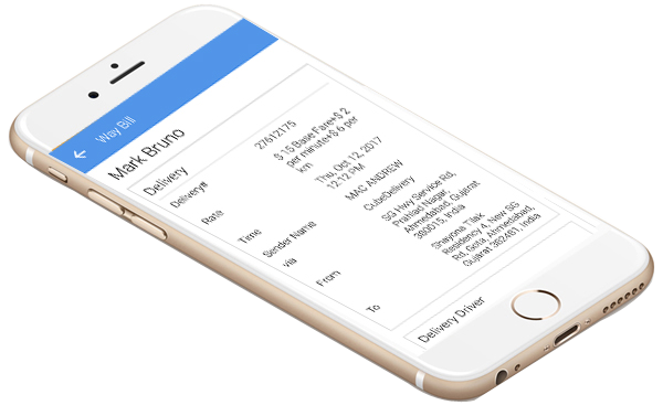 Postmates clone, Parcel delivery app, Uber delivery clone